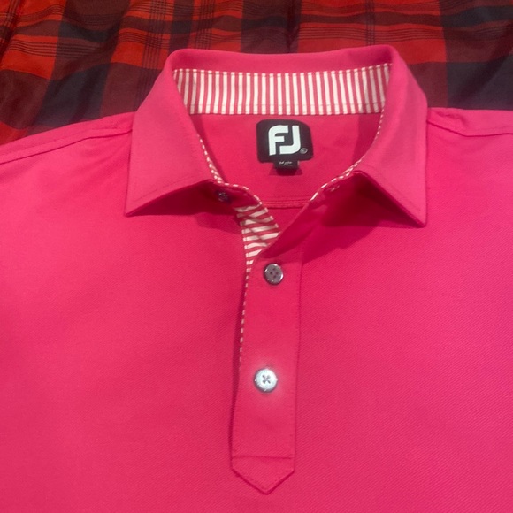 FootJoy | Shirts | Fj Footjoy Pink Mens Performance Polo Size Xl | Poshmark